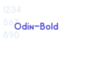 Odin-Bold Font Free [Download Now]