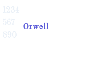 Orwell Font Free [Download Now]