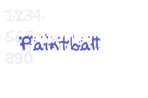 Paintball Font Free [Download Now]