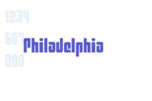 Philadelphia - Font Free Download
