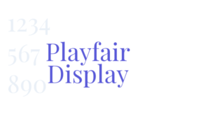 Playfair Display Font Free [Download Now]