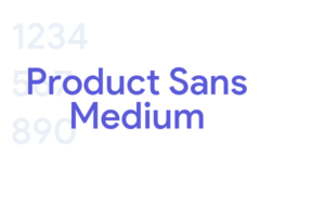 Product Sans Medium Font Free [Download Now]