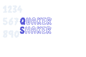 Quaker Shaker Font Free [Download Now]