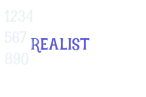 Realist Font Free [Download Now]
