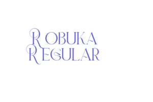 Robuka Regular Font Free [Download Now]
