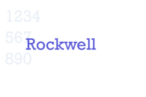 Rockwell Font Free [Download Now]