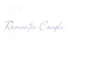 Romantic Couple Font Free [Download Now]