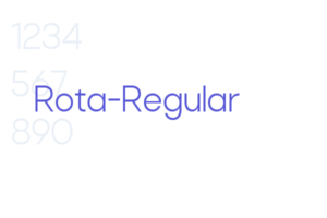 Rota-Regular Font Free [Download Now]