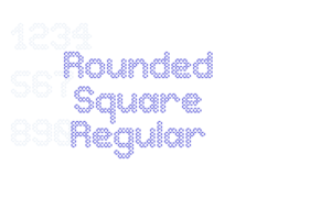 Rounded Square Regular Font Free [Download Now]