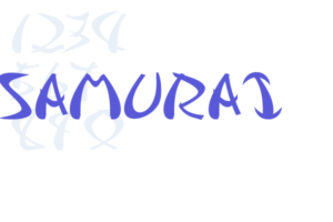 Samurai Font Free [Download Now]