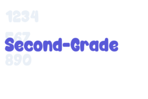 Second-Grade Font Free [Download Now]