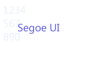 Segoe UI Font Free [Download Now]