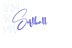 Softball Font Free [Download Now]