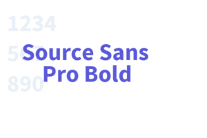 Source Sans Pro Bold Font Free [Download Now]