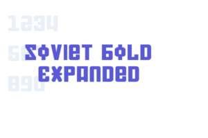 Soviet Bold Expanded Font Free [Download Now]