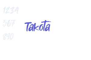 Takota Font Free [Download Now]