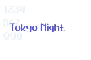 Tokyo Night Font Free [Download Now]