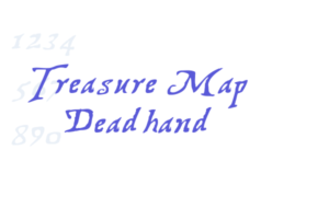 Treasure Map Deadhand Font Free [Download Now]