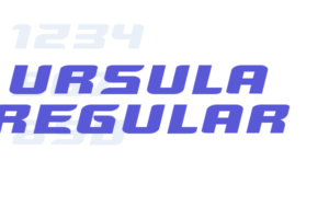 Ursula Regular Font Free [Download Now]