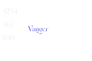 Vanger Font Free [Download Now]