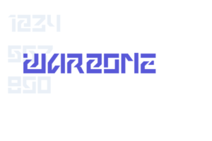 Warzone - Font Free Download