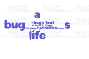 a bug's life Font Free [Download Now]
