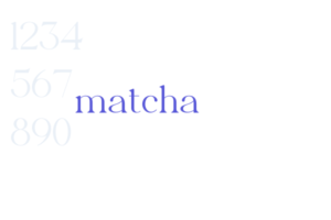 matcha Font Free [Download Now]