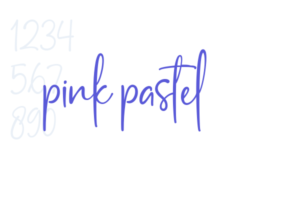 pink pastel Font Free [Download Now]