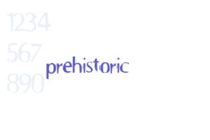 prehistoric Font Free [Download Now]