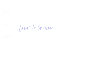 tour de france Font Free [Download Now]