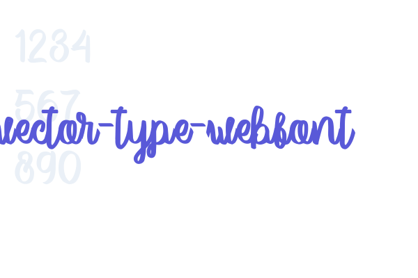 vector-type-webfont - Font Free Download