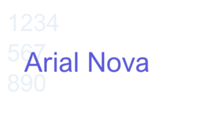 Arial Nova Font Free [Download Now]