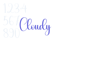 Cloudy Font Free [Download Now]