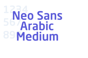 Neo Sans Arabic Medium Font Free [Download Now]