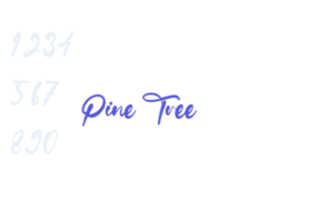Pine Tree Font Free [Download Now]