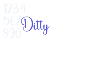 Ditty Font Free [Download Now]
