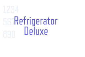 Refrigerator Deluxe Font Free [Download Now]