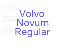 Volvo Novum Regular Font Free [Download Now]
