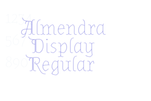 Almendra Display Regular Font Free [Download Now]