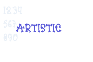 Artistic Font Free [Download Now]