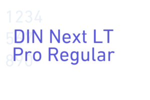 DIN Next LT Pro Regular Font Free [Download Now]