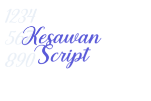 Kesawan Script Font Free [Download Now]