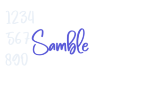 Samble Font Free [Download Now]
