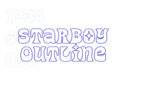 Starboy Outline Font Free [Download Now]