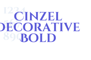 Cinzel Decorative Bold Font Free [Download Now]