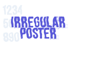 Irregular Poster Font Free [Download Now]
