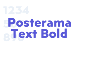 Posterama Text Bold Font Free [Download Now]