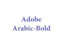 Adobe Arabic-Bold Font Free [Download Now]