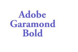 Adobe Garamond Bold Font Free [Download Now]
