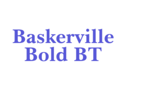Baskerville Bold BT Font Free [Download Now]